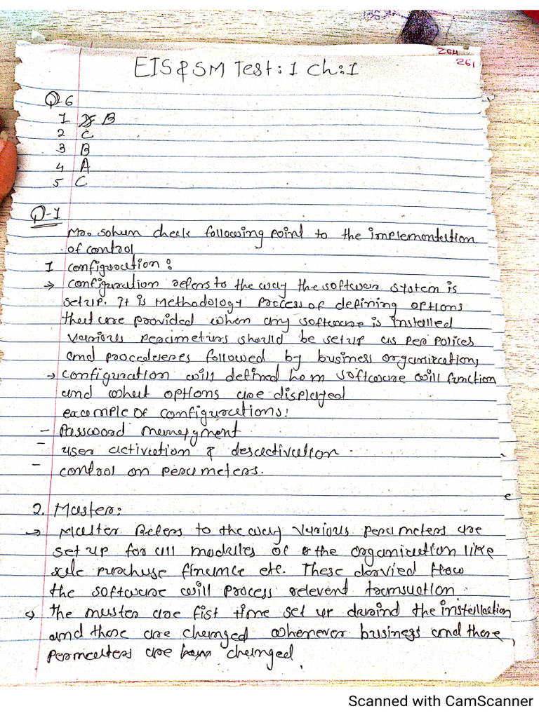 EIS SM TEST 1 ch1 | PDF