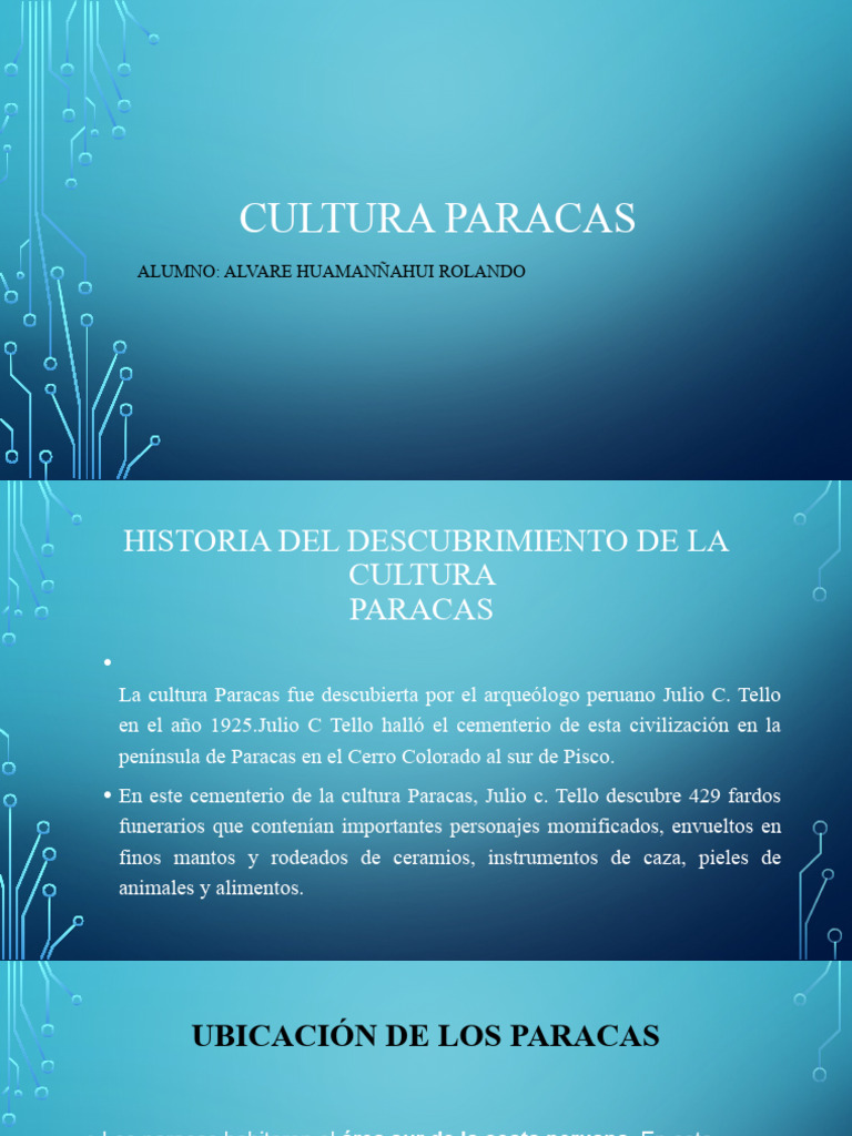 Cultura Paracas | PDF