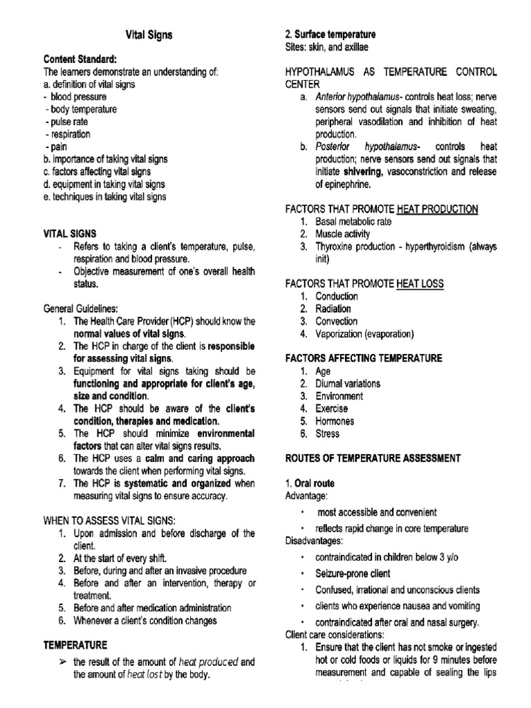 Fundamentals of Nursing | PDF