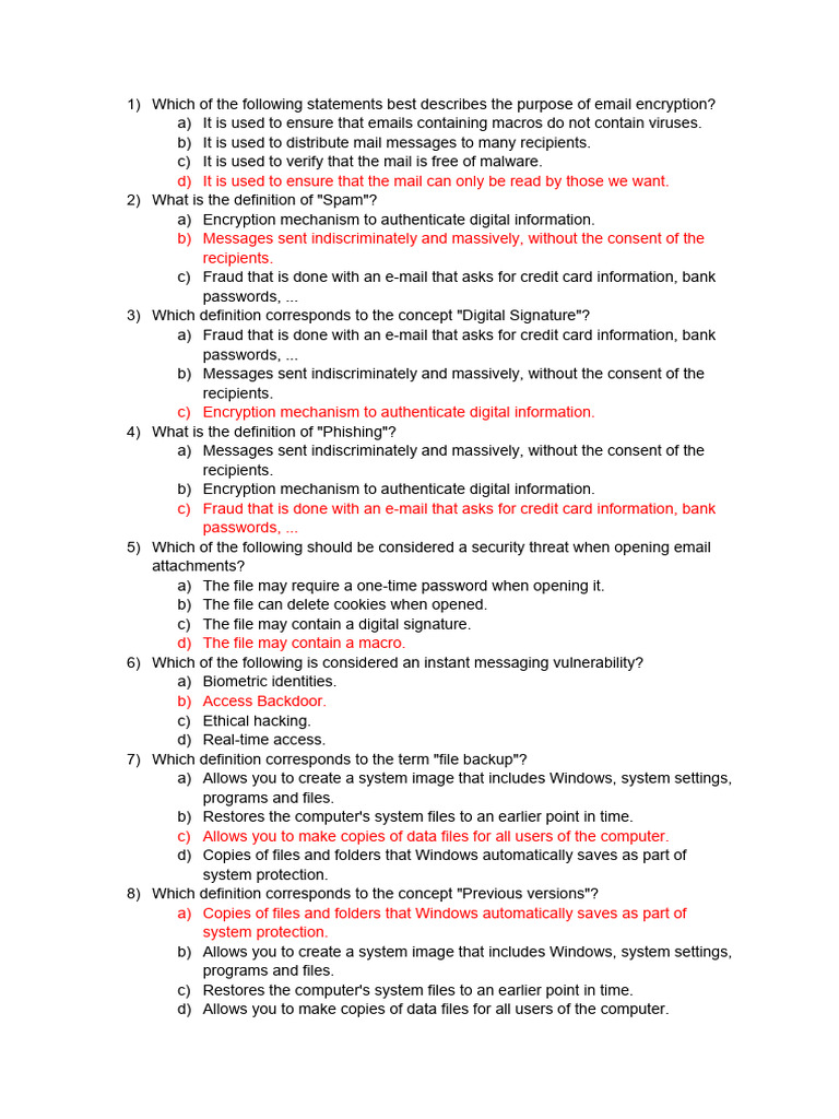 Practice 11 | PDF | Computer File | Espionage Techniques