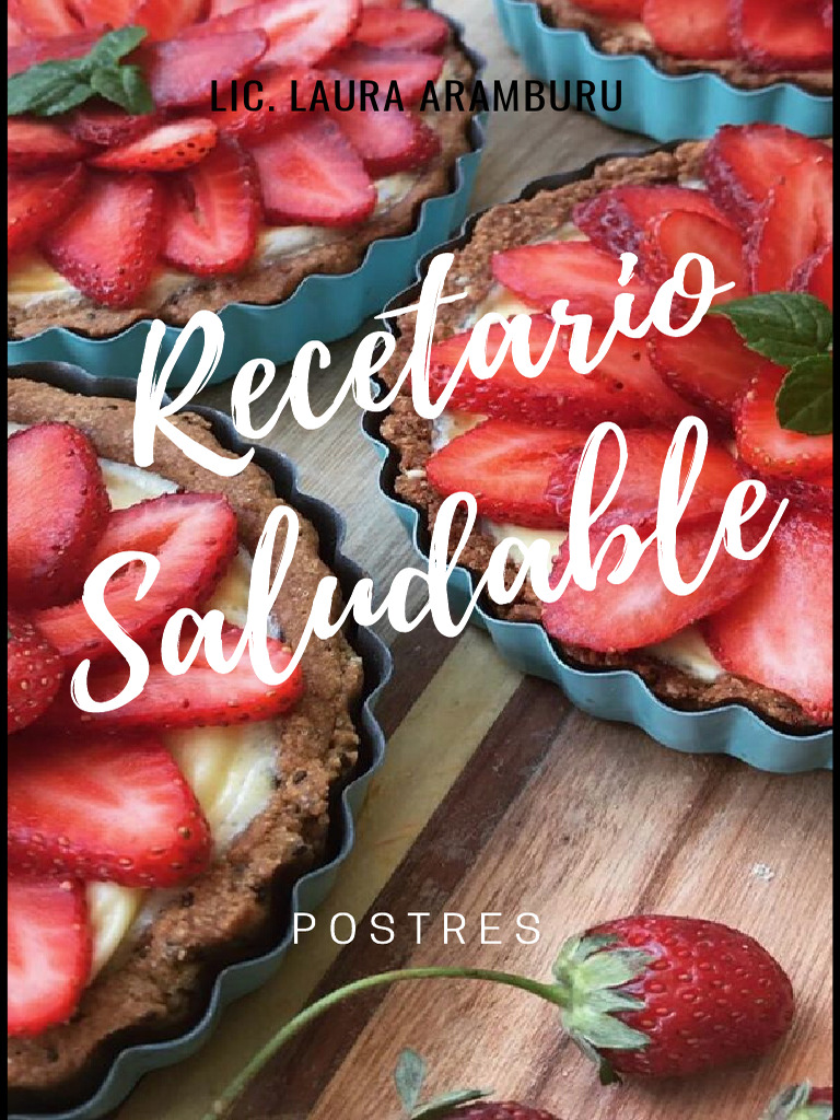 Recetas Saludables de Postres Sin Azúcar | PDF | Postres | Chocolate