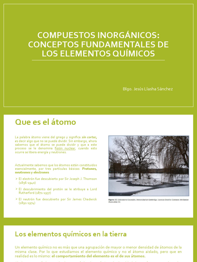 Compuestos Inorgánicos | PDF | Elementos químicos | Química