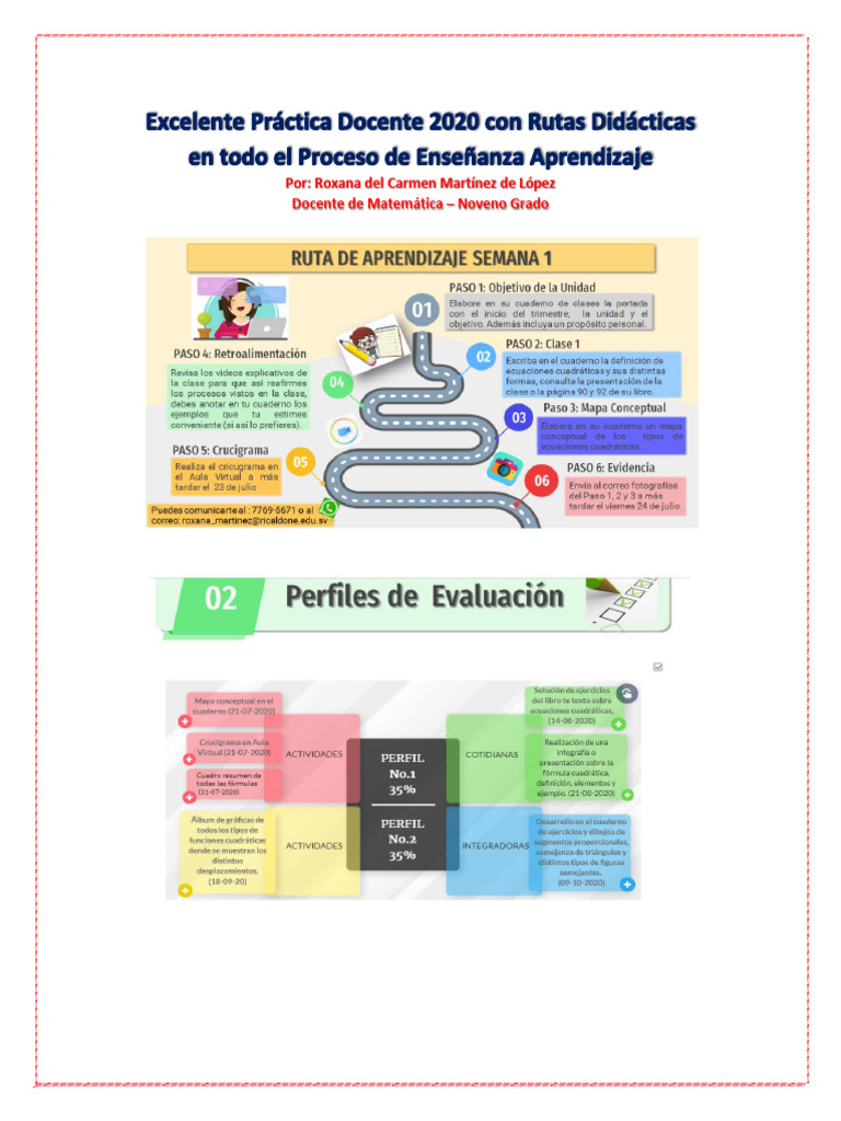 Modelos Rutas de Aprendizaje | PDF
