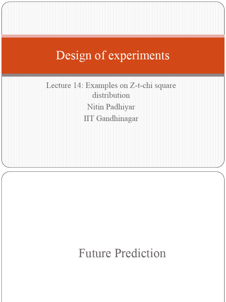 L15 Sample Size and Future Prediction | PDF | Confidence Interval | Errors And Residuals