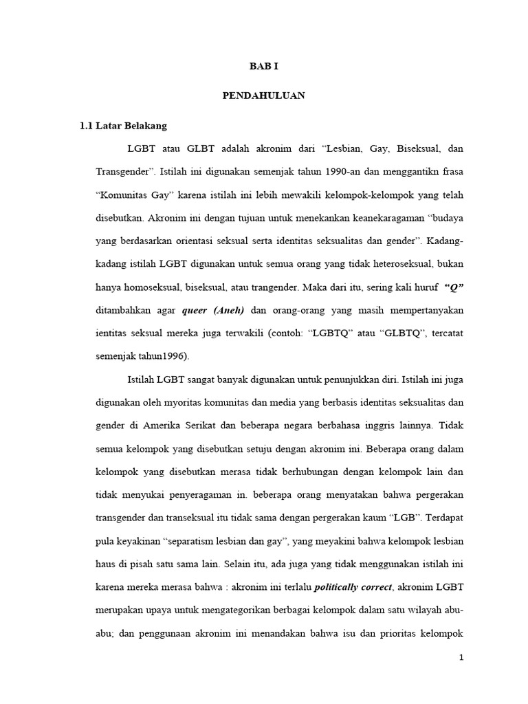 Makna Hidup Individu Dengan LGBT | PDF