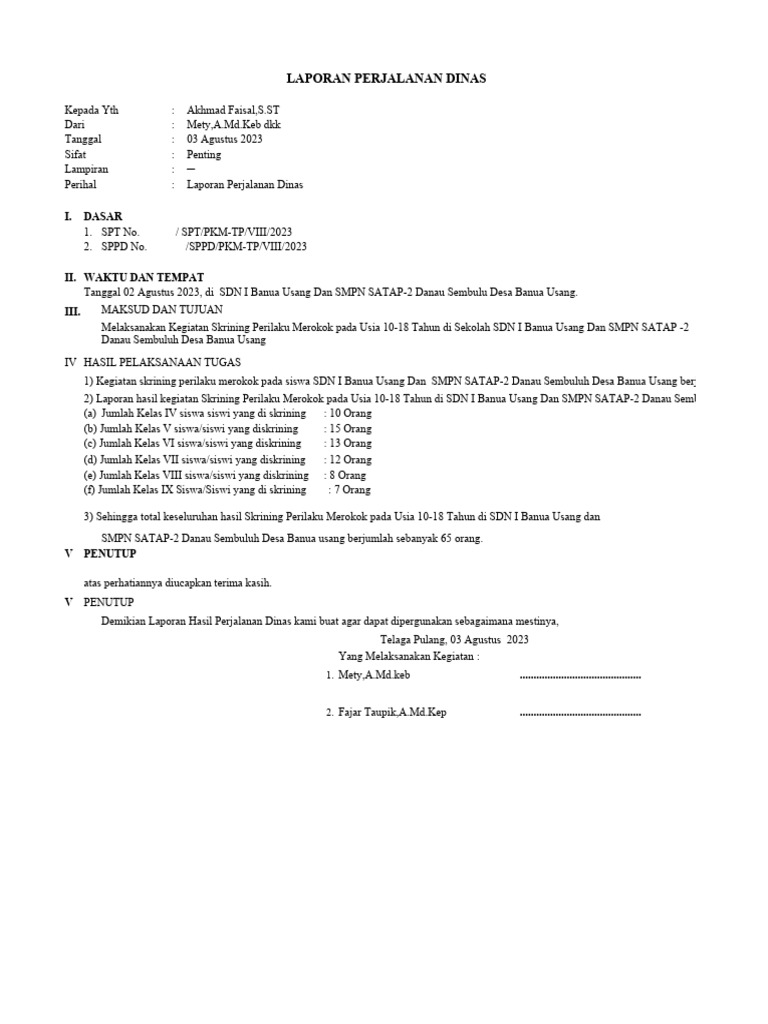 LPD Skrining Merokok-1 | PDF