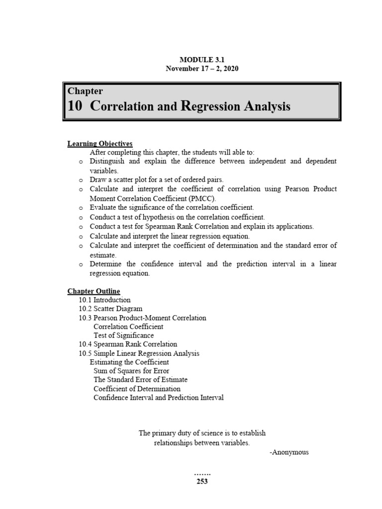 MATH 121 (Chapter 10) - Correlation & Regression | PDF | Spearman's ... MATH 121 (Chapter 10) - Correlation & Regression | PDF | Spearman's ...