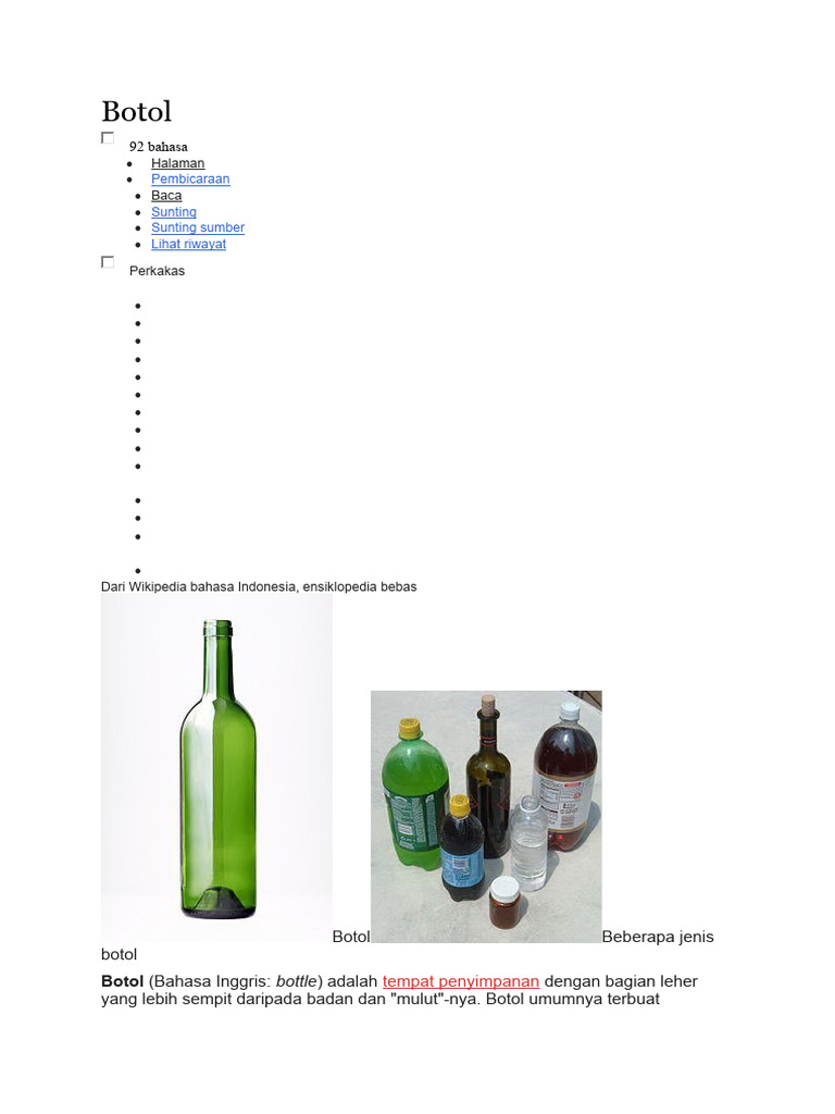 Botol | PDF