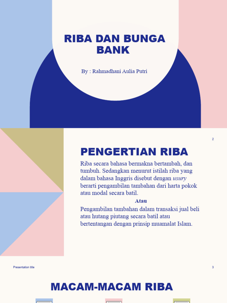 Riba Dan Bunga Bank | PDF
