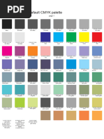 Print Color Test Page Cmyk 1 | PDF