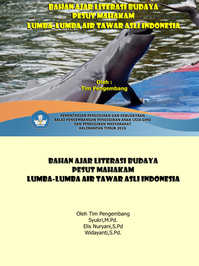 Pelestarian Pesut Mahakam di Indonesia | PDF