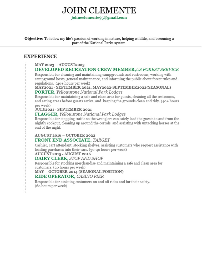 Johns Resume 2023 Public | PDF