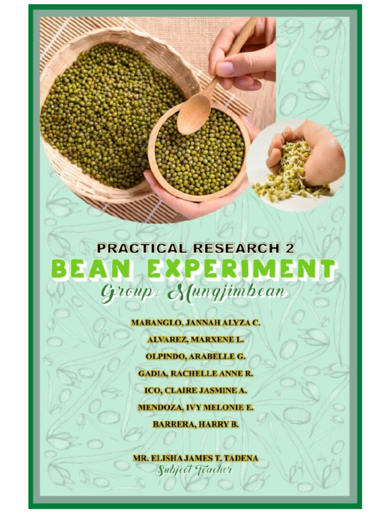 Bean Experiment | PDF | Mean | Median