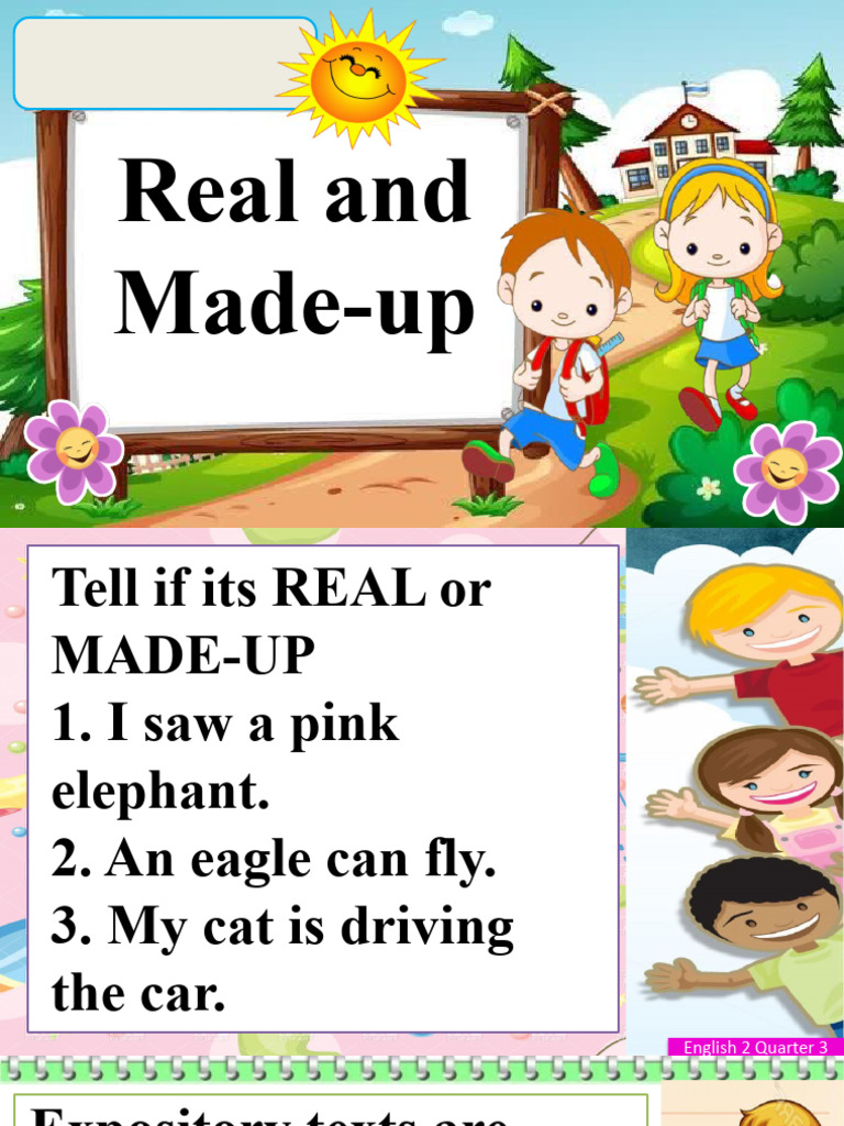 Real and Made-Up | PDF