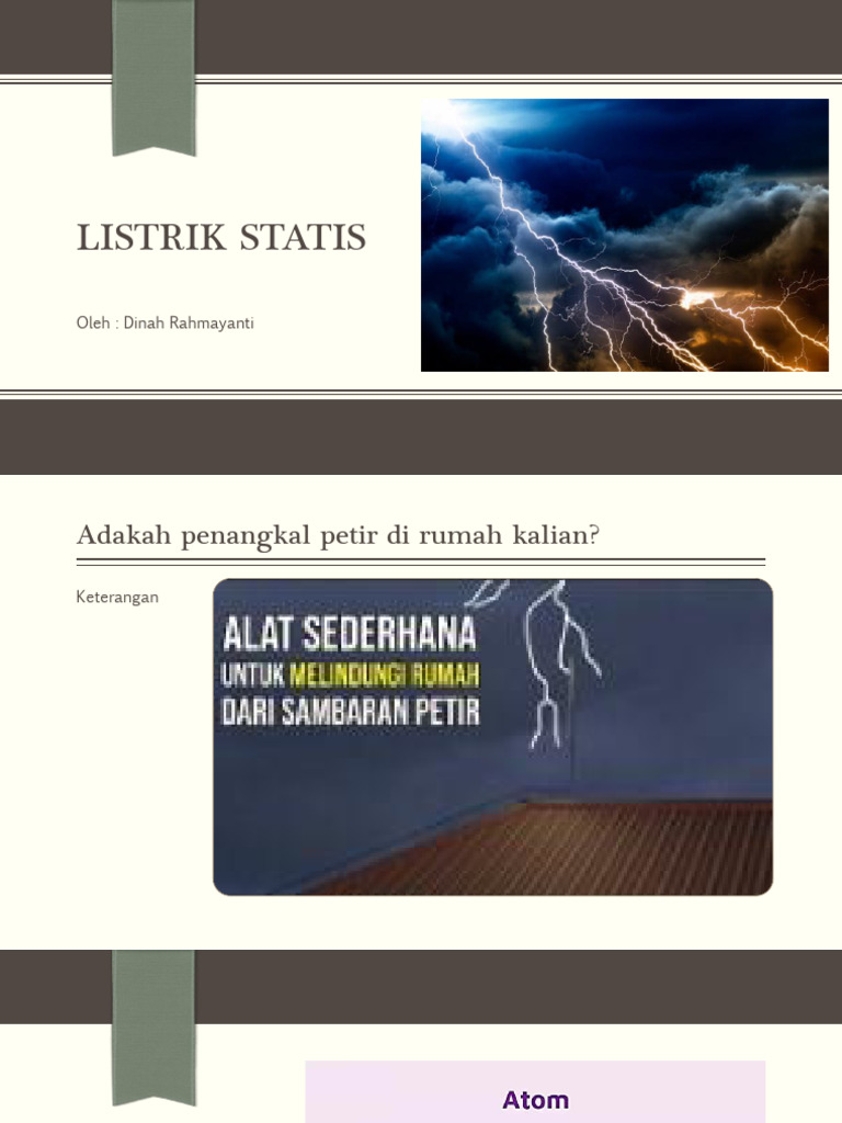 Handout Listrik Statis Part I | PDF
