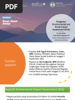 Dokumen Amdal KA Andal Dan Andal | PDF