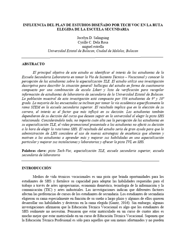 Formato Imrad Muestra | Descargar gratis PDF | Metodología de encuesta ...