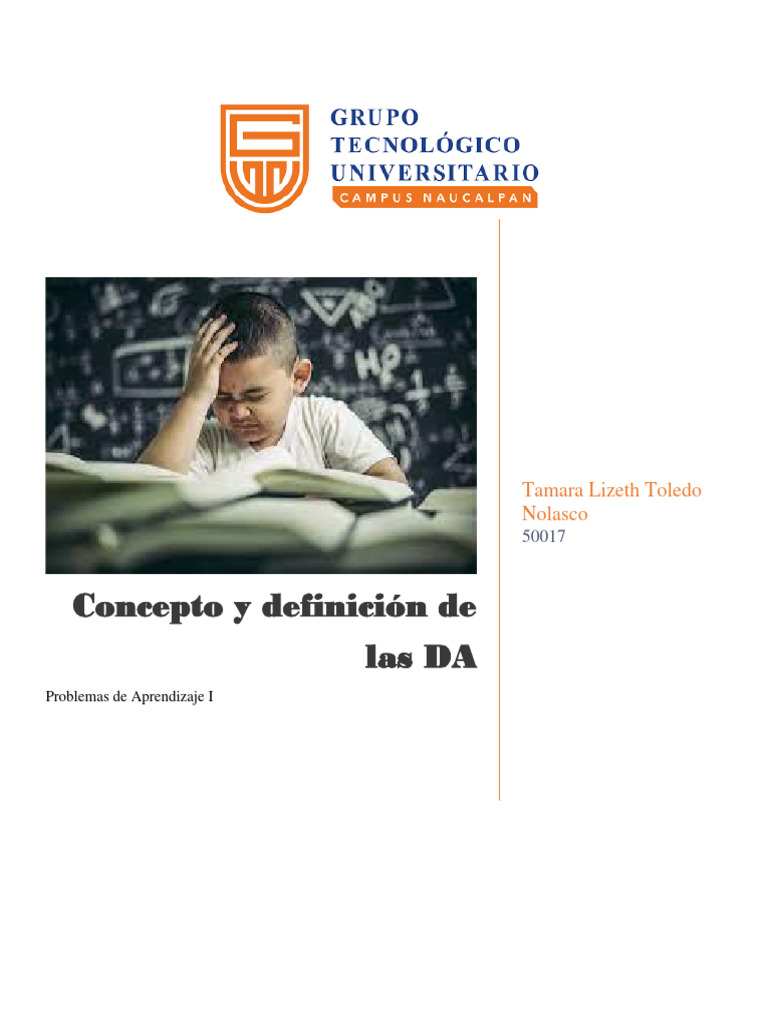Concepto y Definición de Las DA | PDF | Aprendizaje | Manual ...