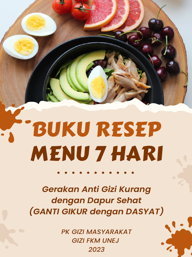 Booklet Resep 7 Hari | PDF