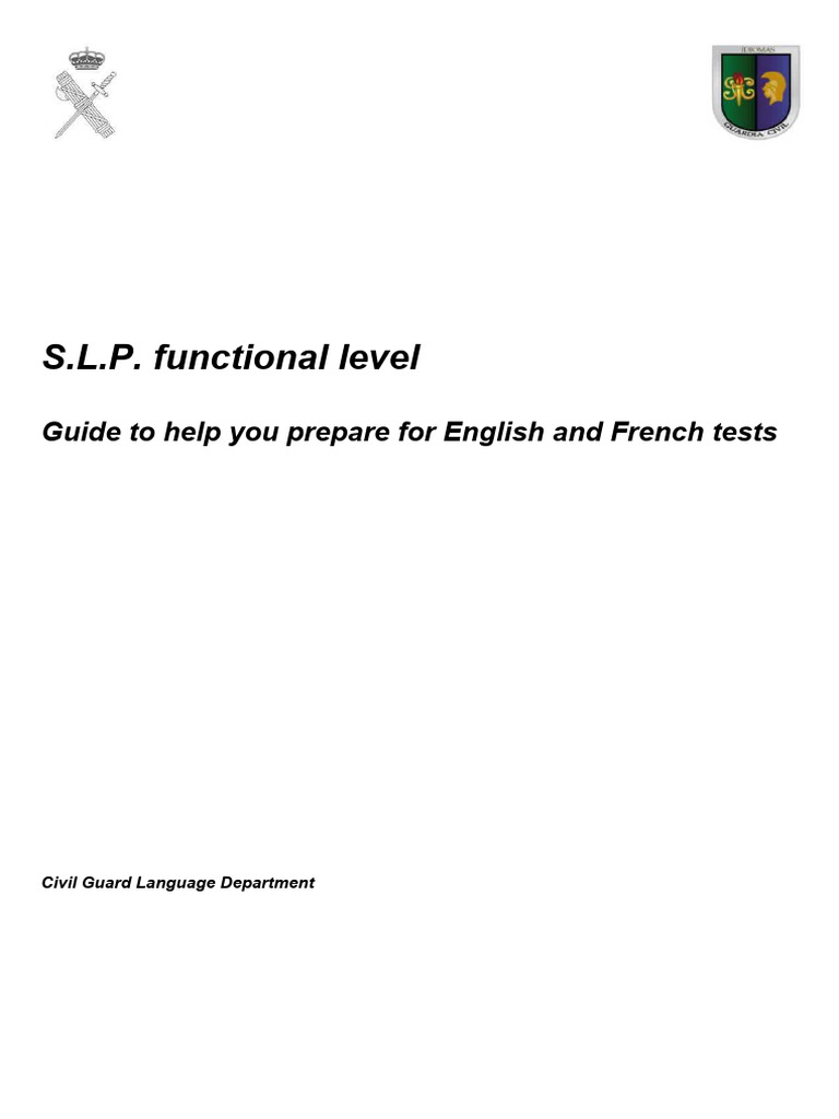 SLP Test Preparation Guide for NATO | PDF | Reading Comprehension ...