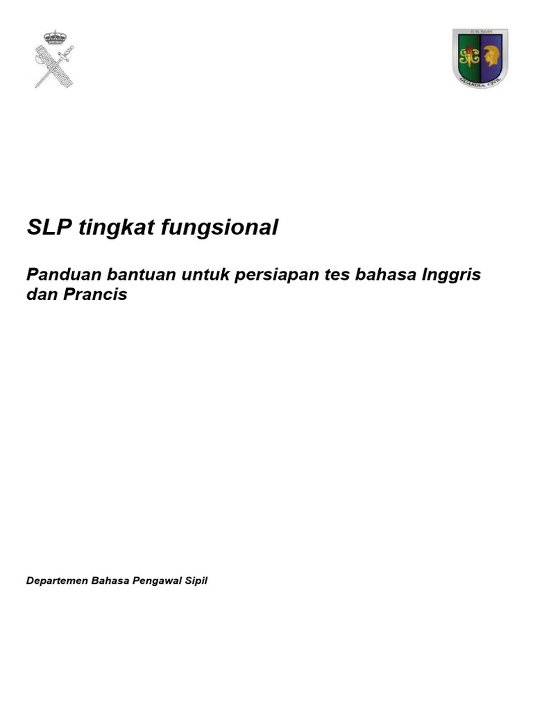 Panduan SLP 2.2.2.2. Fungsional | PDF