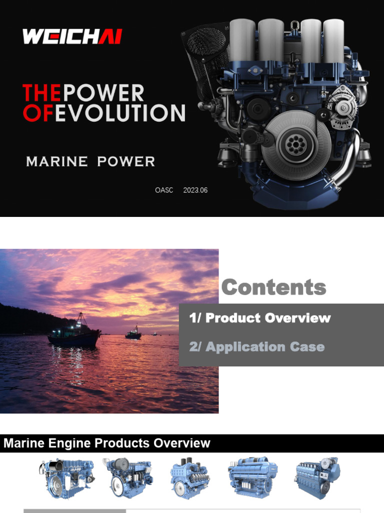 04 WEICHAI Marine Power | PDF | Ships | Machines