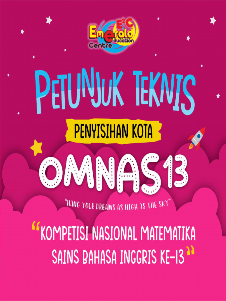 Petunjuk Teknis Penyisihan Omnas 13 | PDF