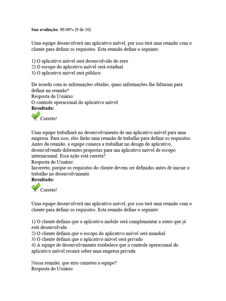 responde curso de desenvolvedor de aplicativos de filmes.docx | PDF ...