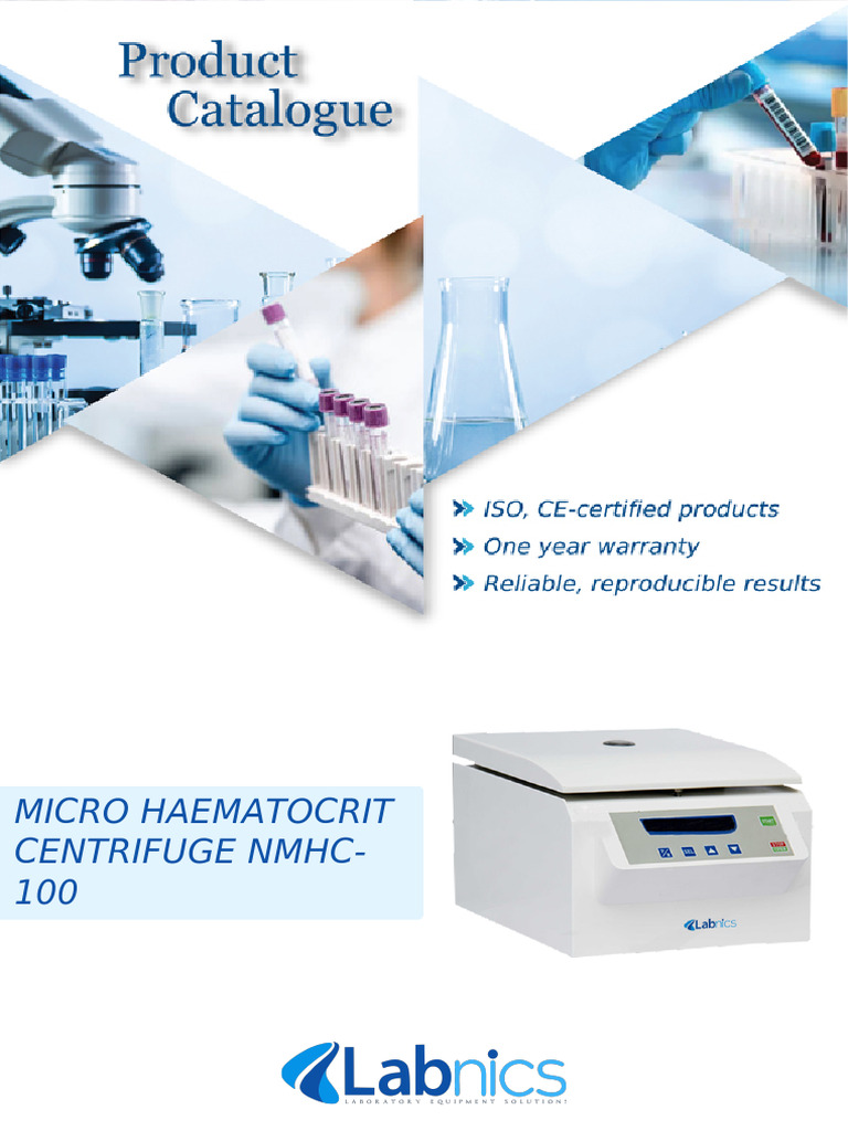 Micro Haematocrit Centrifuge | PDF | Technology & Engineering