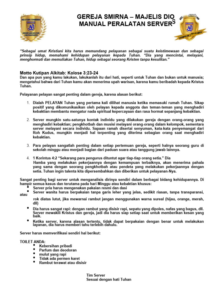 Panduan Server | PDF