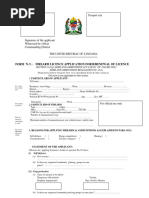SAPS 601 Second-Hand Goods Application | PDF