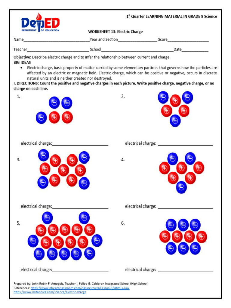 Understanding Electric Charge Principles | PDF | Electric Charge | Force
