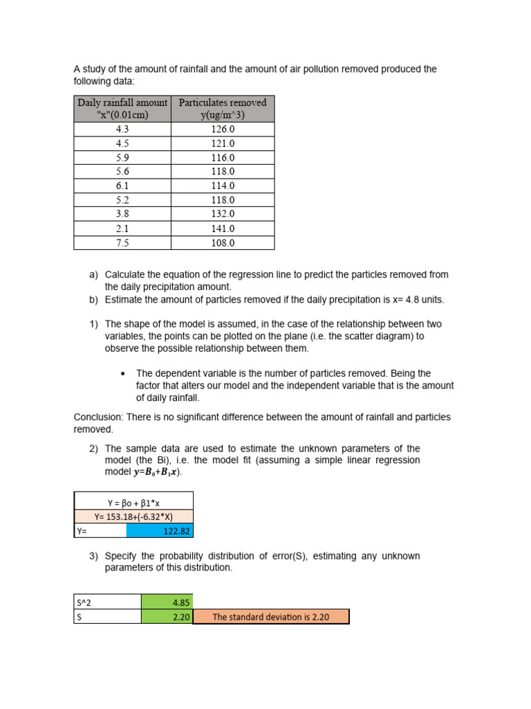 Question 3 | PDF | Statistics | Regression Analysis