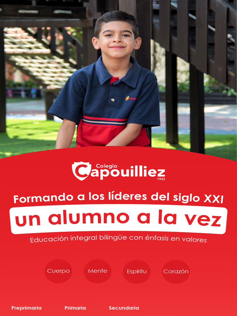 Capouilliez - Brochure Informativo 1 PDF | PDF | Educación primaria ...