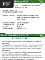 Automatic Water Tap Project | PDF