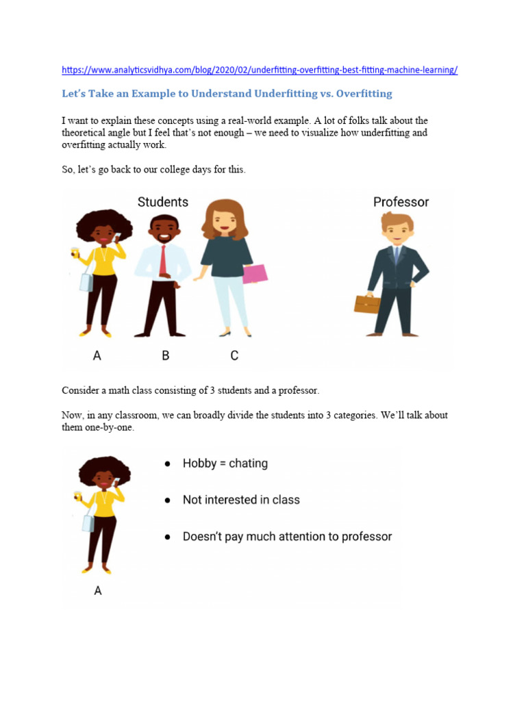 Underfitting Overfitting | PDF