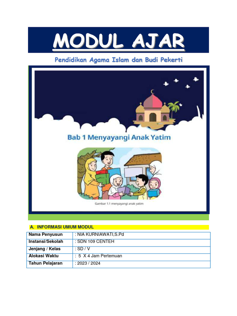 Modul Ajar 5 | PDF | Kajian Bahasa Asing