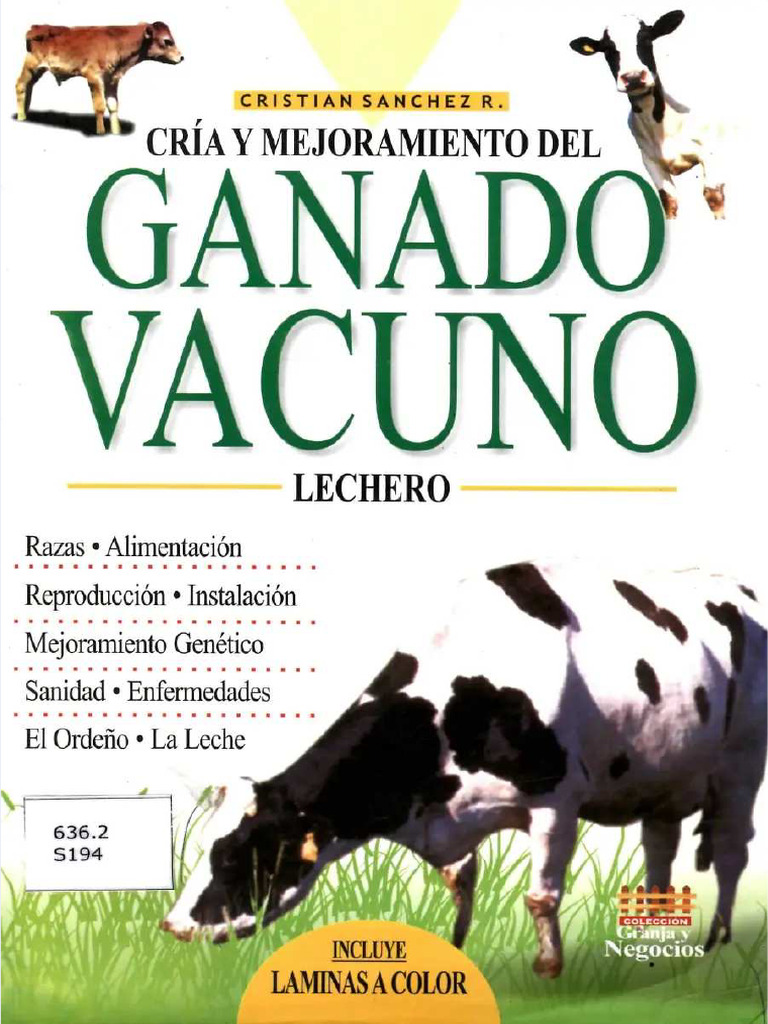 Mejoramiento Del Ganado Lechero | PDF