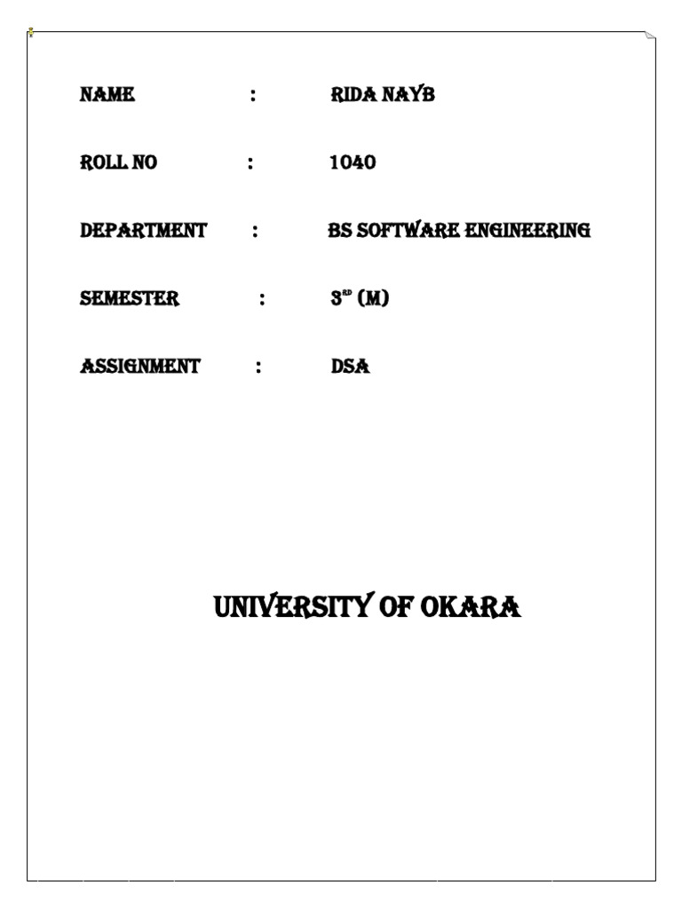 University of Okara | PDF