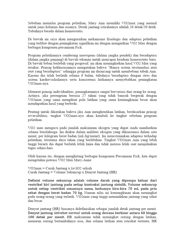 Ilmu Latihan - Tugas Akhir Mata Kuliah | PDF