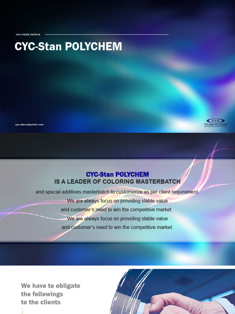 CYC Stan POLYCHEM - Profile | PDF | Titanium Dioxide | Physical Sciences