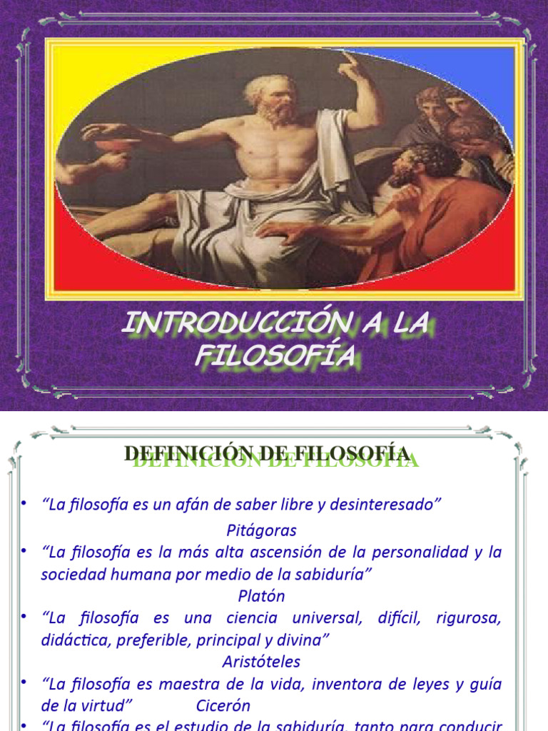 Introducción a la Filosofía y Sabiduría | PDF | Conocimiento | Razón