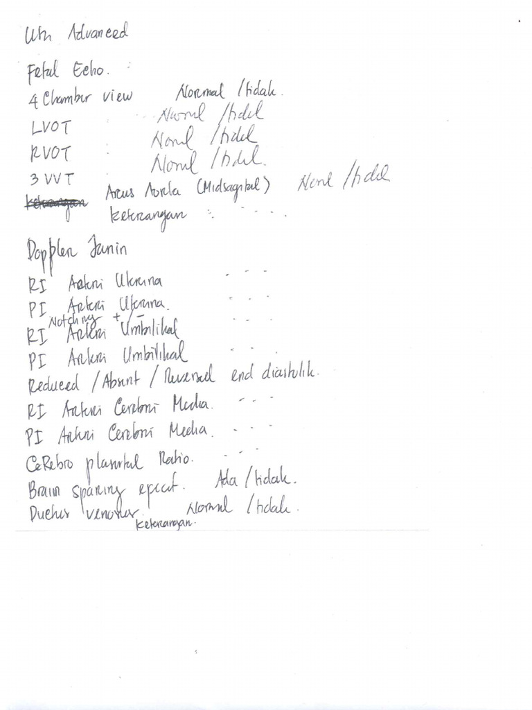 Form - Usg Advanced | PDF