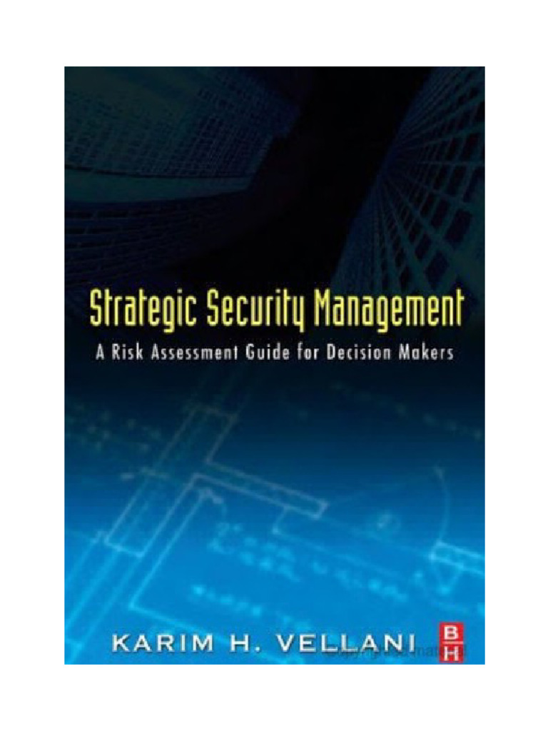 Strategic Security Mangement | PDF | Valores | Toma de decisiones