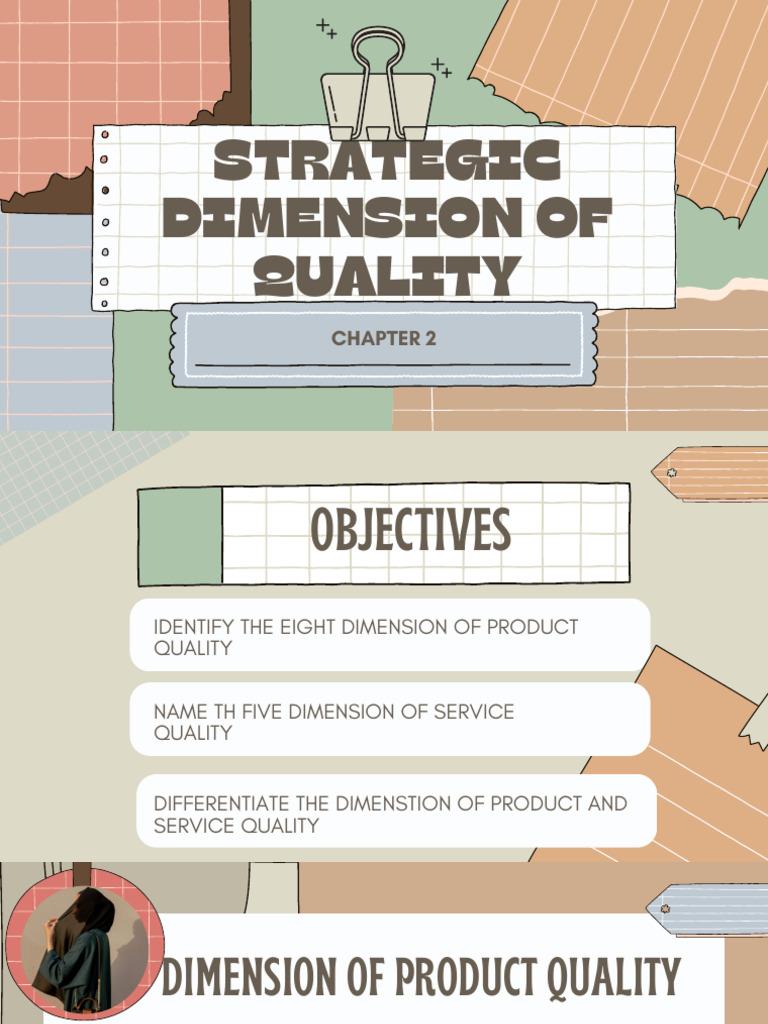 Strategic Dimensions of Quality Explained | PDF | Reliability ...