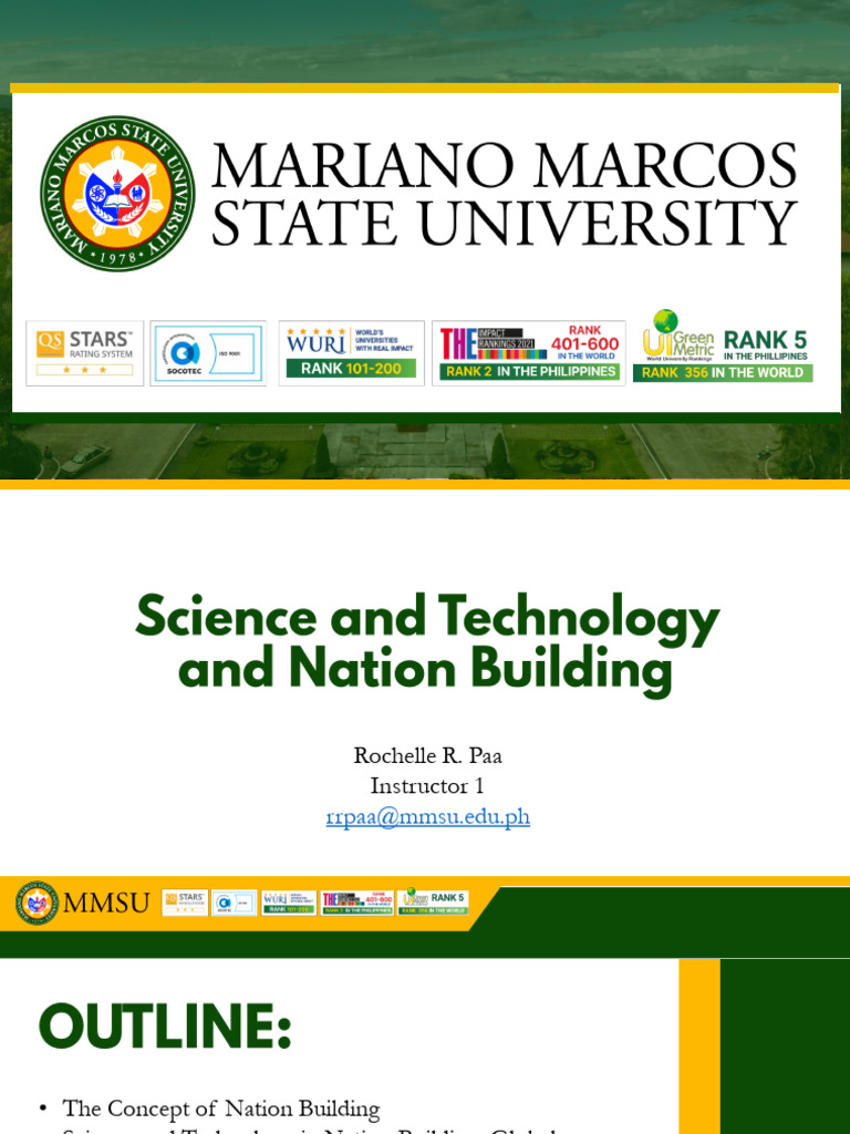 3 STS and Nation Building | PDF | Innovation | Science
