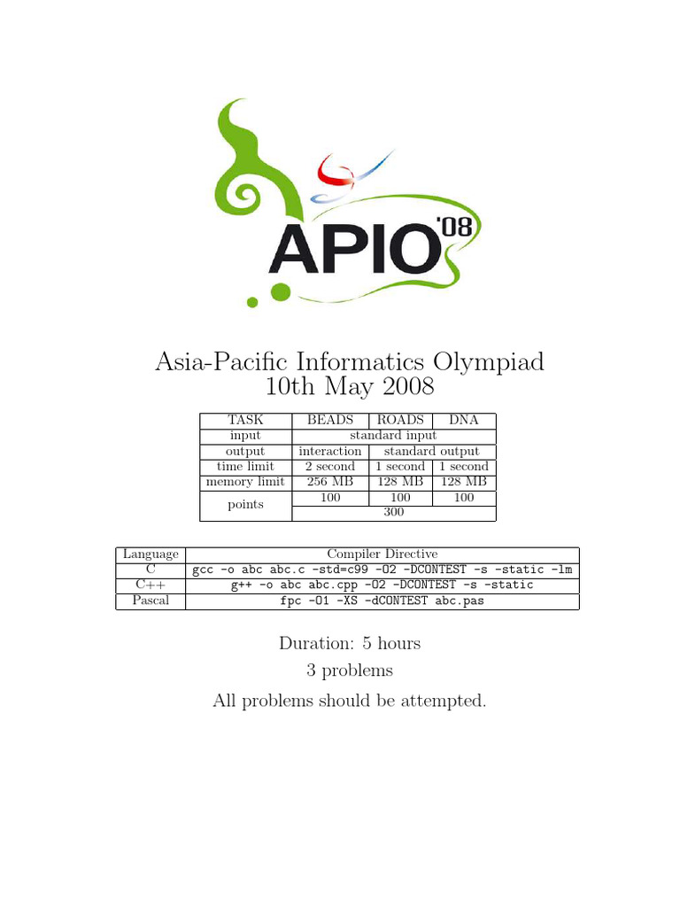 Apio 2008 | PDF | Dna Sequencing | Dna