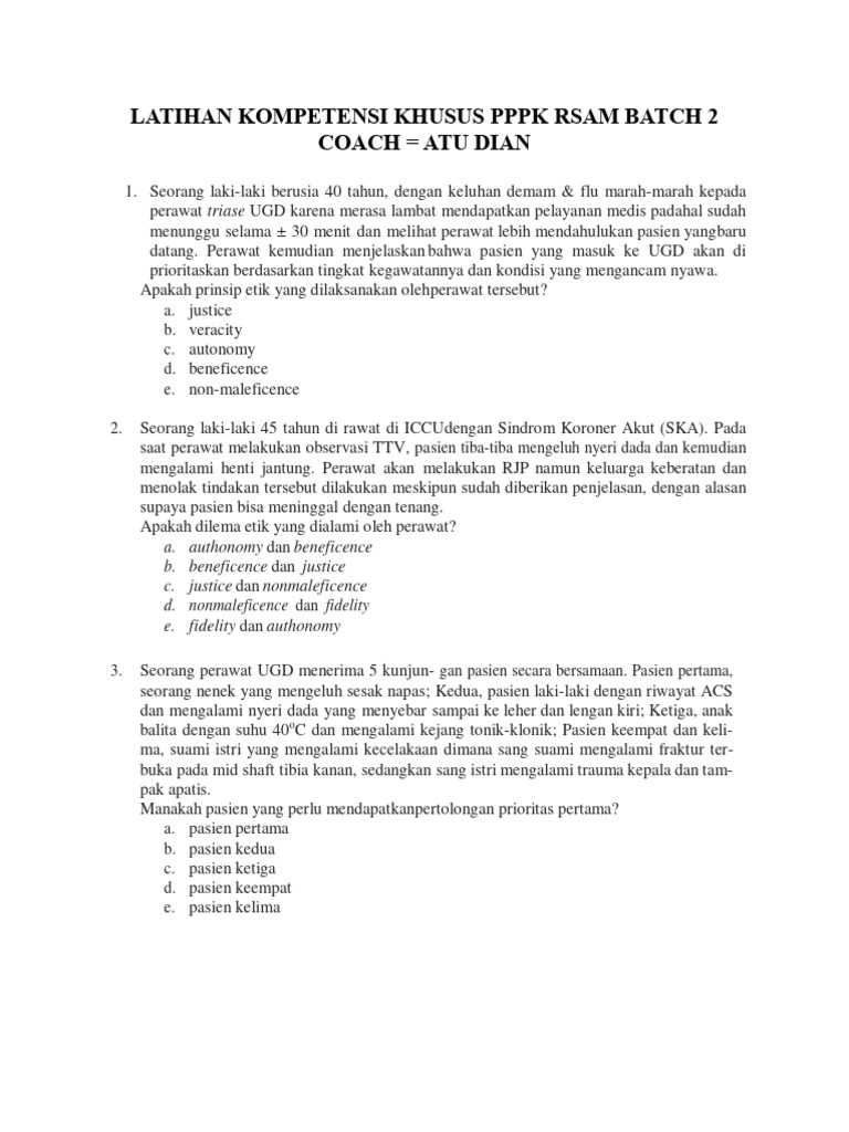 Bimbel PPPK Batch 2 RSAM | PDF | Pengembangan Diri