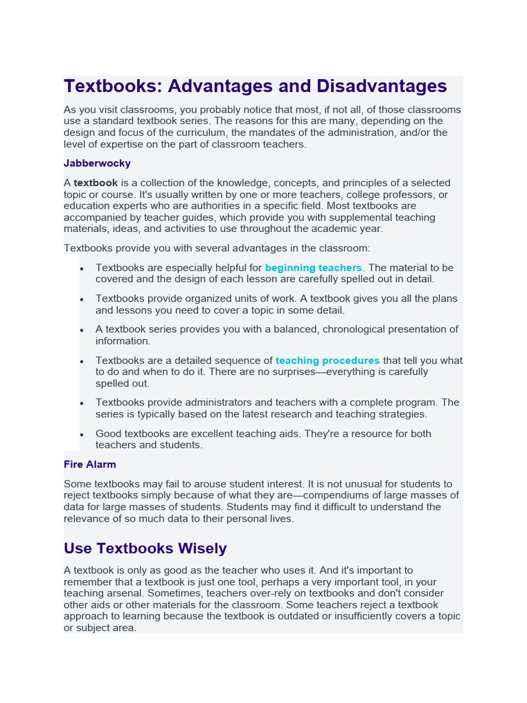 Textbooks | PDF | Teachers | Educational Assessment