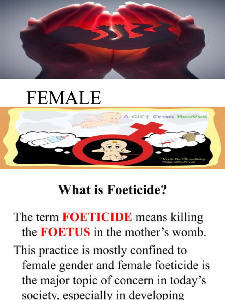 Female Foeticide | PDF